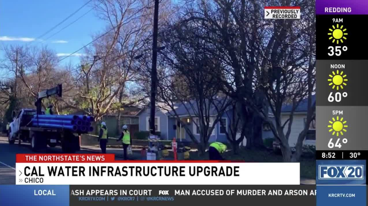 Cal Water Begins Project in Chico to Improve Water Supply Reliability ...